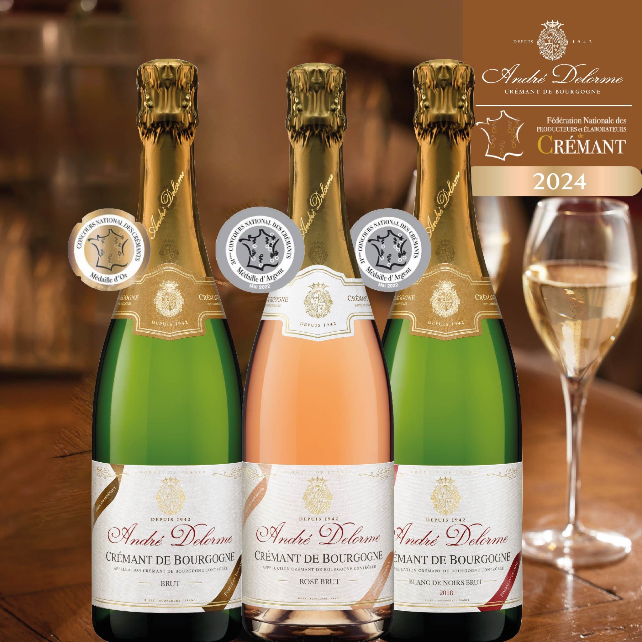 Maison André Delorme - Crémant de Bourgogne - Vins de Bourgogne